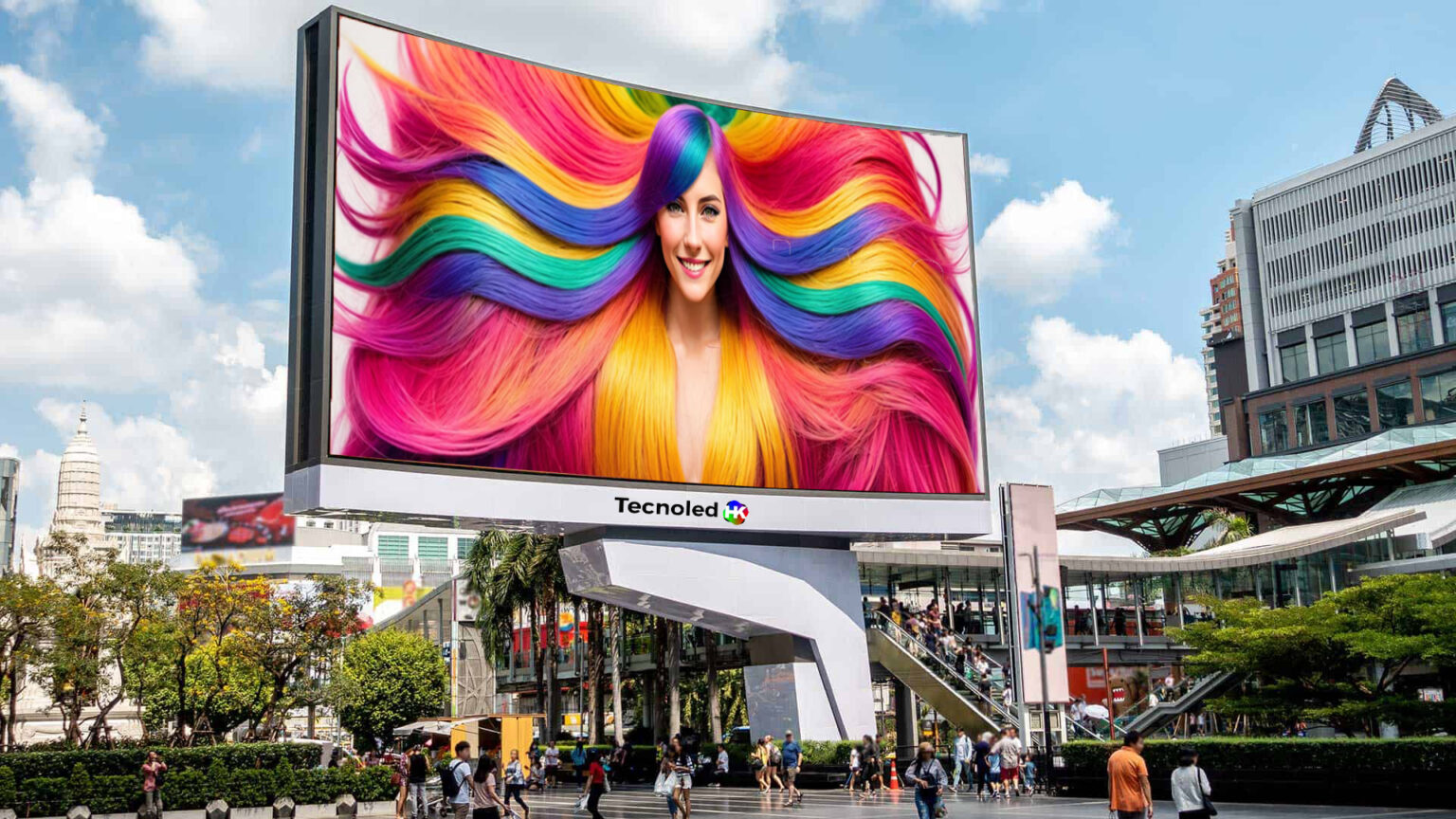 LED Screens for Public Roads - Tecnoled
